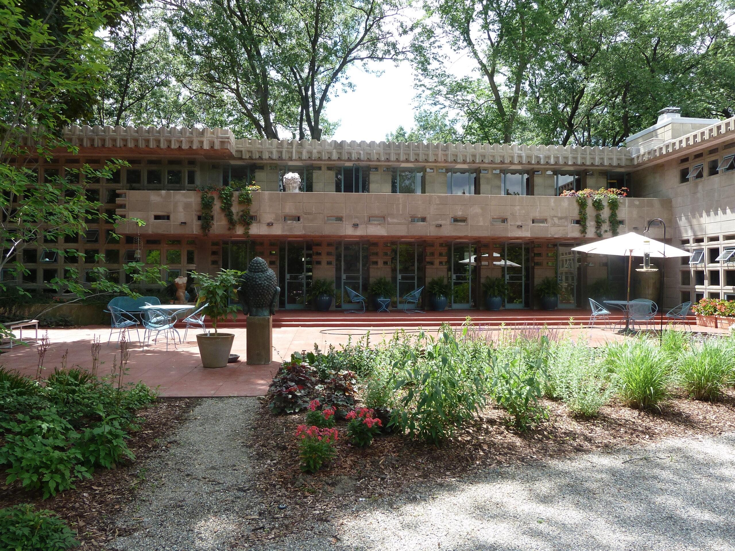 Turkel House And Garden 1955 Traverse360 Architecture Dorothy H.